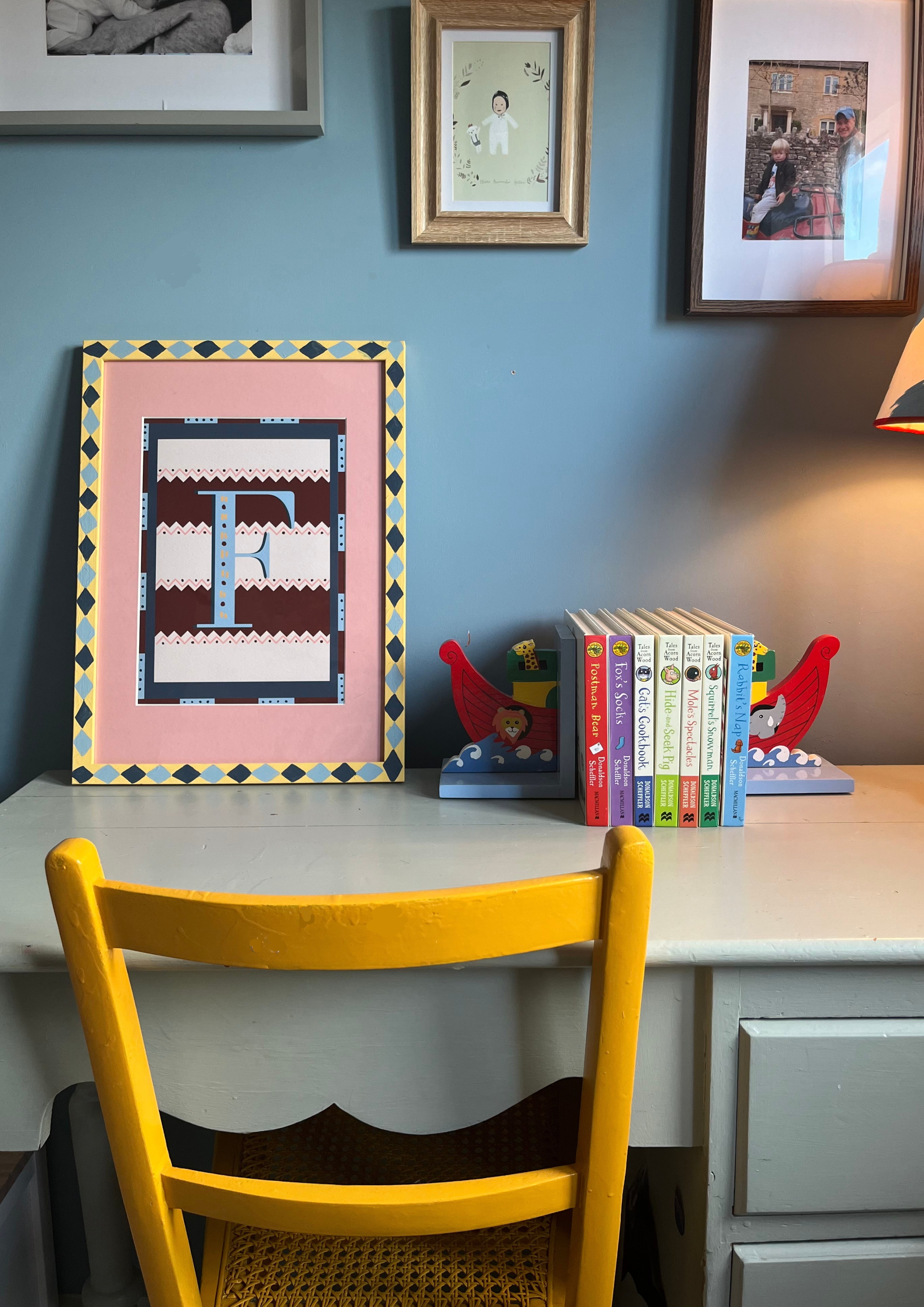 Hand Painted Frames – Annabel Wond Interiors